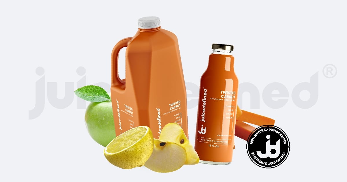 Twisted Carrot | Raw, Fresh, 100% Natural juice at JuiceDefined